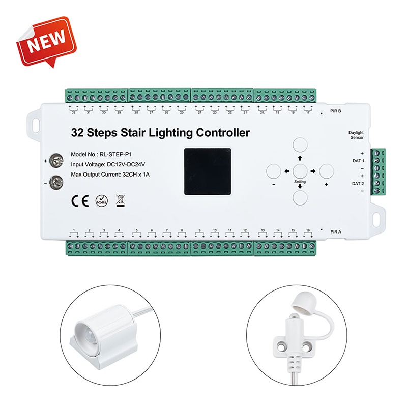 32 Steps Stair Lighting Controller